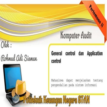 General control dan application control | PDF