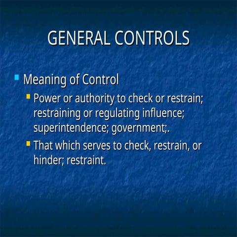 List of control (soap spam ir) | PPTX