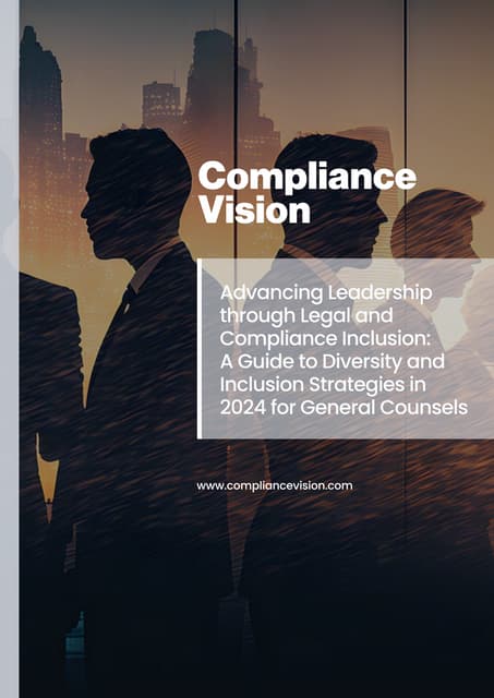 Compliance Vision presentations