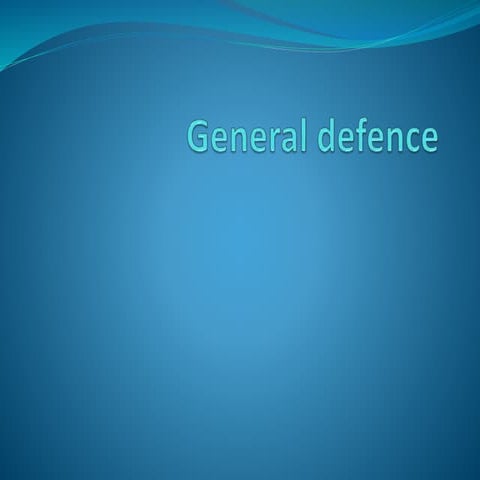 General defence tort law | PPTX