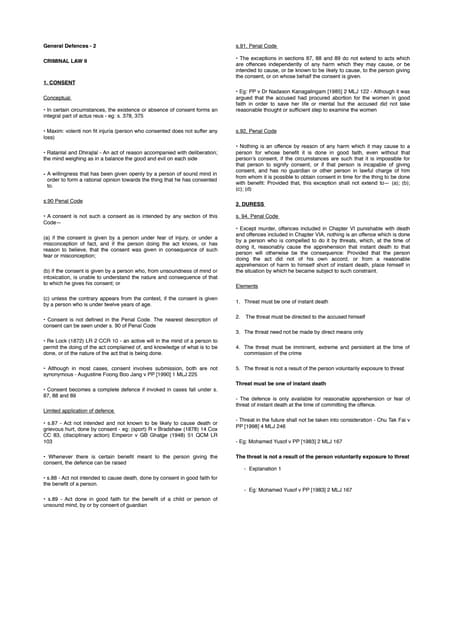 Right of Private Defence | PPT