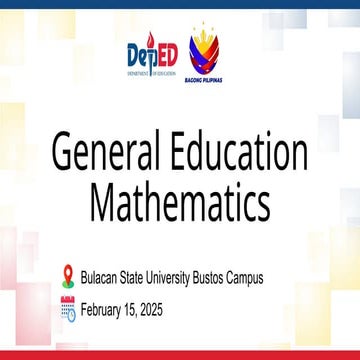 General Education - Mathematics - 02152025.pptx