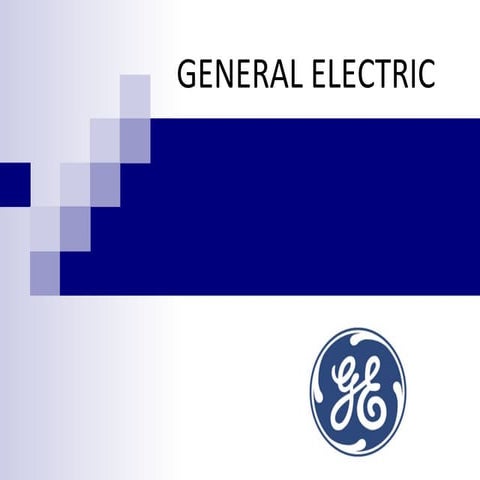 General electric | PDF
