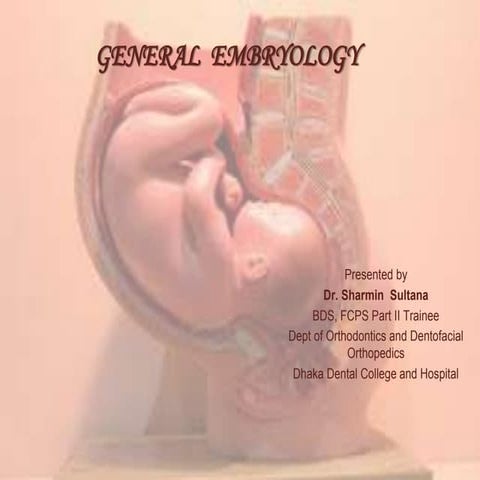 General embryology | PPTX