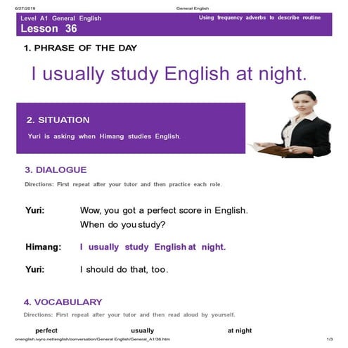 General english 36 | PDF