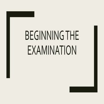 General examination | PPTX