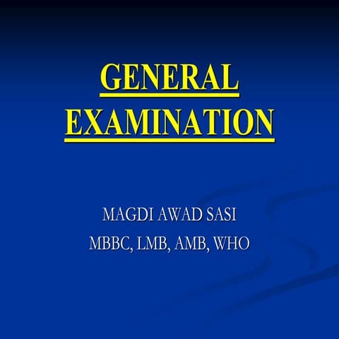 General examination ms 2020 | PPTX