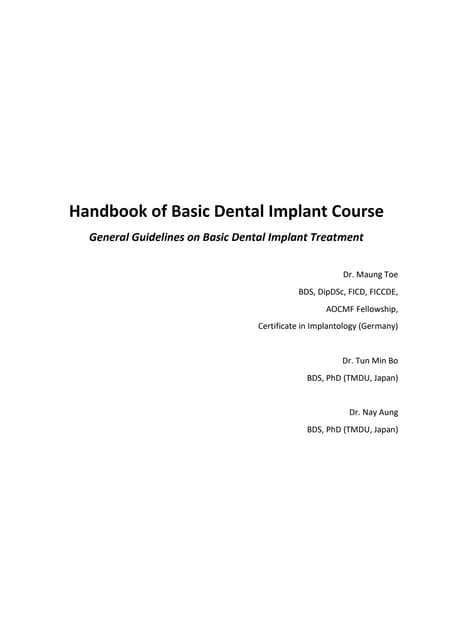 Introduction to Dental Materials | PPT