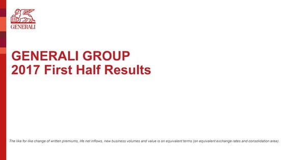 2017 First Half Results - Infographics | PDF
