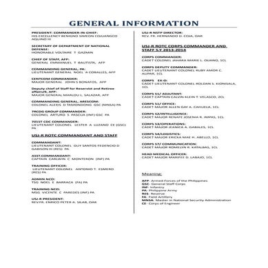 General information 2013 2014 | PDF