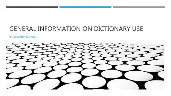 Encyclopedia Atlas Dictionary Thesaurus Almanac. | PPSX