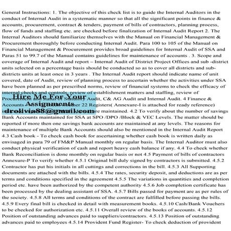 General Instructions 1. The objective of this check list is to guid.pdf ...