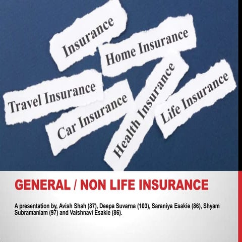 General insurance | PPTX