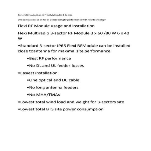 Nokia siemens-networks-flexi-multiradio-base-station-data-sheet | PDF