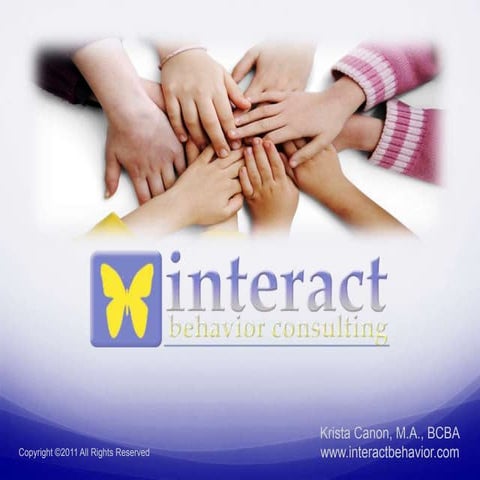 Introduction to Interact Behavior Consulting | PPTX