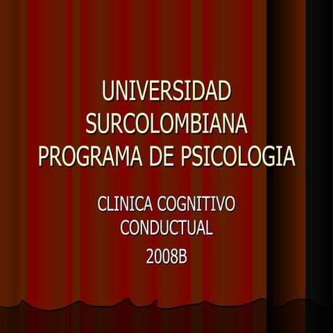 Programa de modificación conductual psicopedagogía | PDF