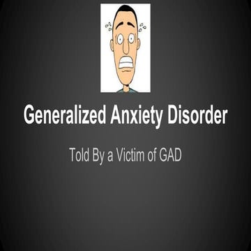 AP Psychology PowerPoint- GAD | PPTX