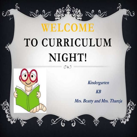 General kindergarten powerpoint curriculum night 2019 2020 | PPT