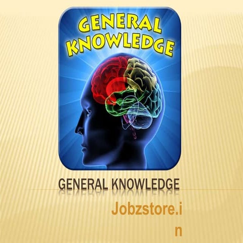 General knowledge | PPT