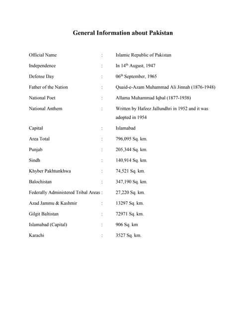 General knowledge | PPT