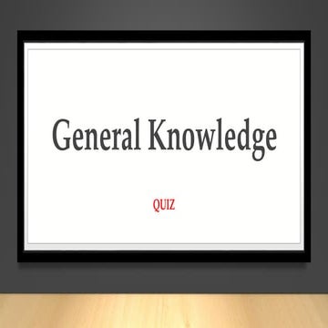 General knowledge Quiz.pptx