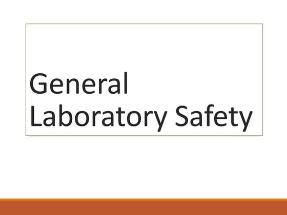 lab safety | PPTX