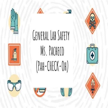 General lab safety | PPTX