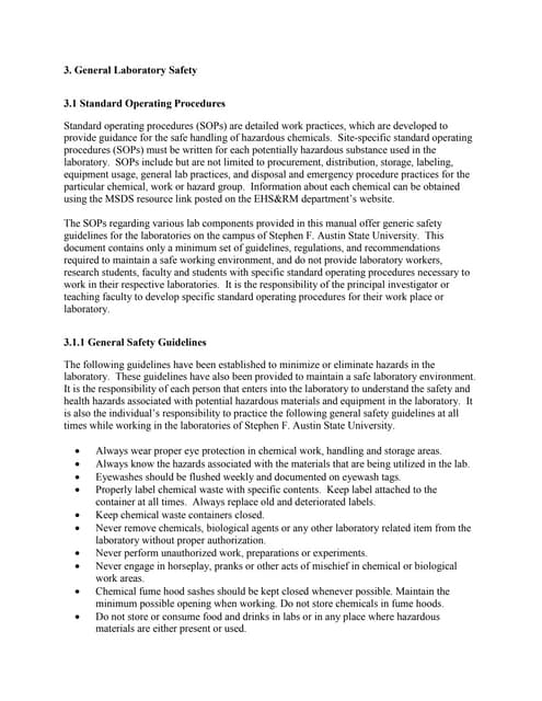 Laboratory rules and safety | PPTX | Chemistry | Science