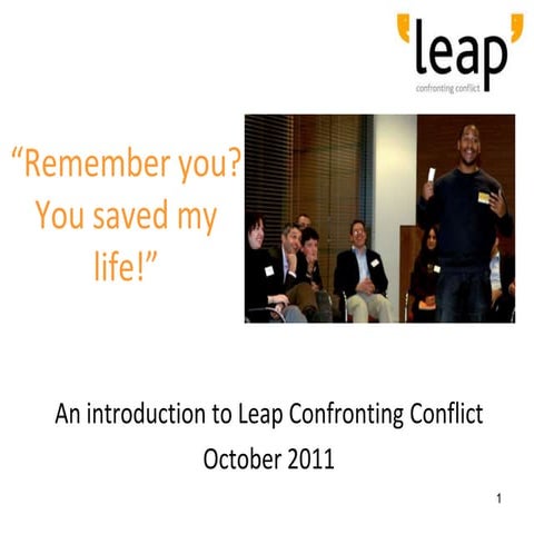 Introduction to Leap Confronting Conflict | PPTX