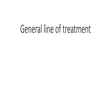 General line of treatment.pdf veterinary science | PDF