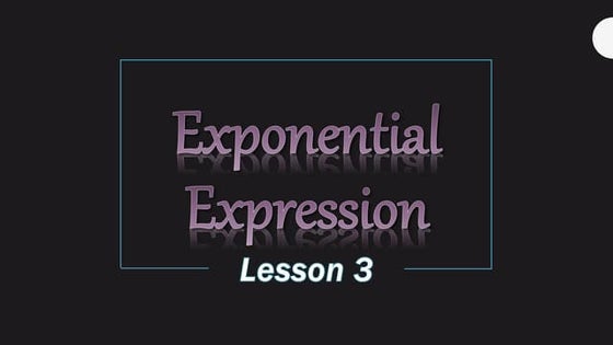 Distinguishing Exponential Functions, Equations, and Inequalities.pptx ...