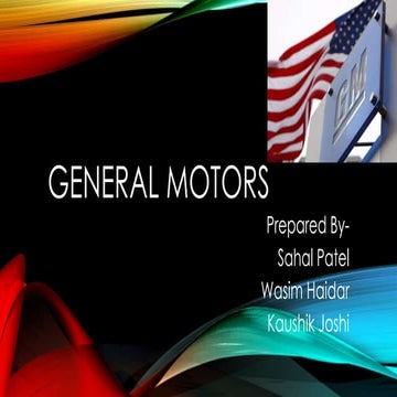 General motors | PPTX