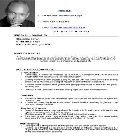 General music profile | PDF