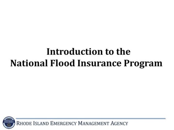 FLOOD ZONES, SEARCHES, INSURANCE | PPT