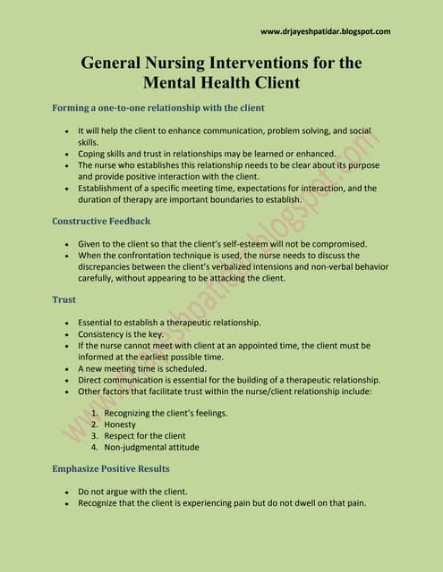 Therapeutic attitude | PPT