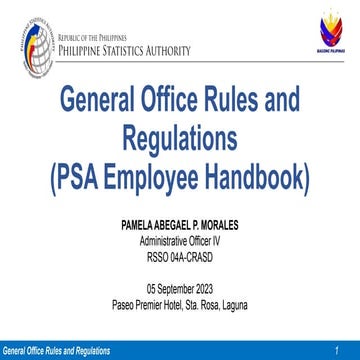 General Office Rules and Regulations (PPM).pptx