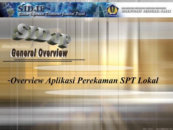 Portal Dirjen Pajak Indonesia | PPTX