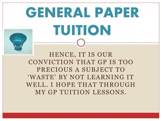 General paper | PPT