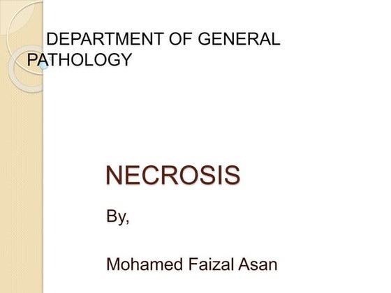 Necrosis | PPT