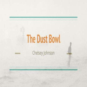 The Dust Bowl | PDF
