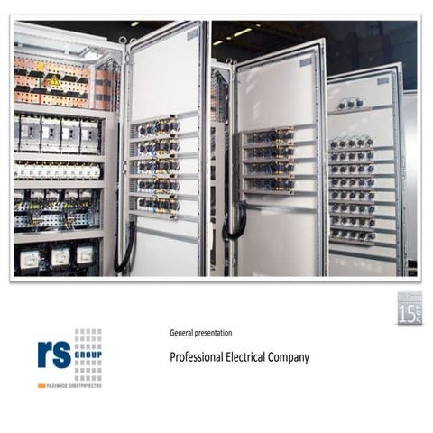 General Presentation Rs Group 2011 En | PPTX | Manufacturing Industry ...