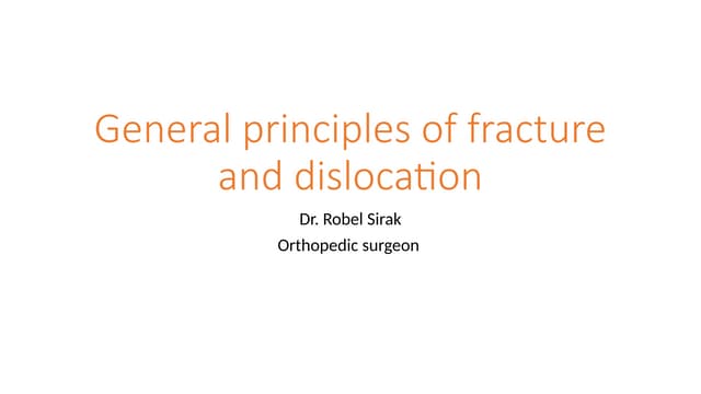 Fracture management -Basic | PPTX
