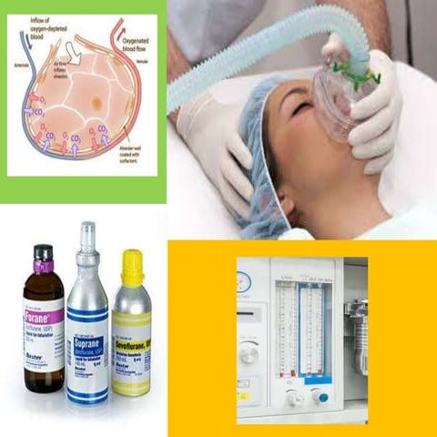 Inhalational anaesthetic agents