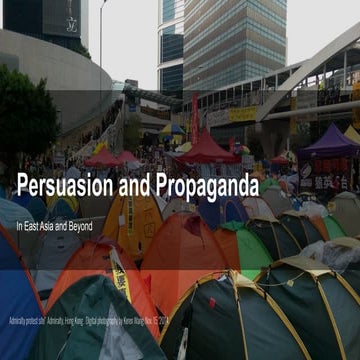 Propaganda lecture slides (complete) | PDF
