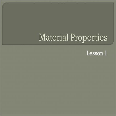 General properties | PPT