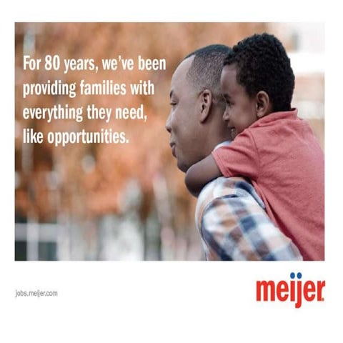 What is like to work at Meijer? | PPTX