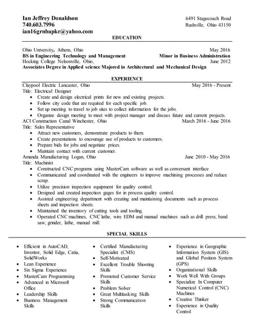 Kevin Morgan ITMI resume (6) Disney | PDF