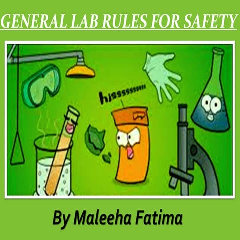 General rules for laboratory | PPT