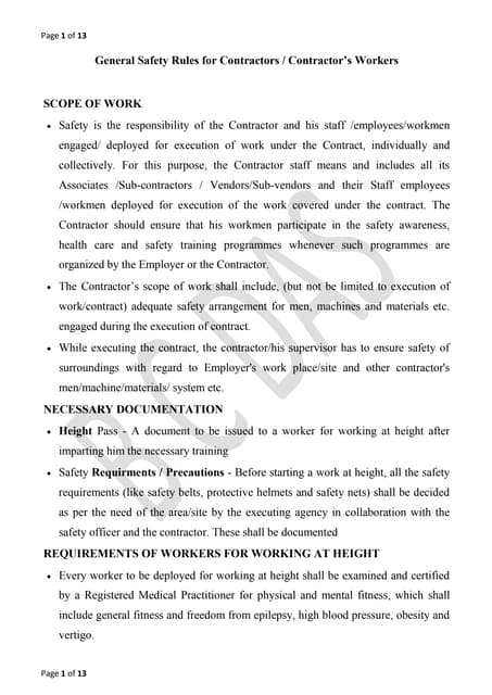 D.O. 13 Guidelines on Construction.ppt | First Aid | Injuries