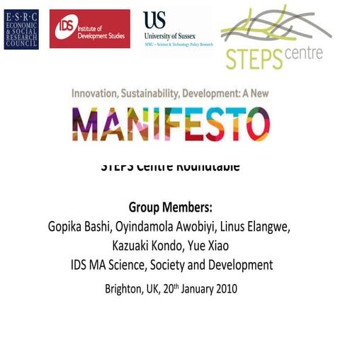 General science and technology - local | PPT | Business | Business and ...